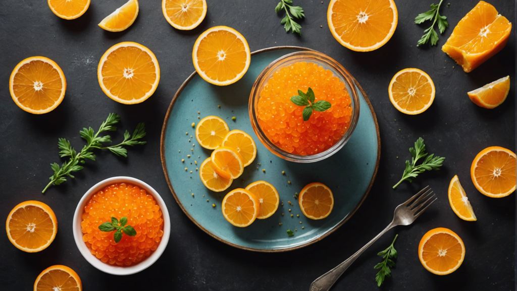 Mascarpone and orange caviar verrines: the gourmet recipe that will ...